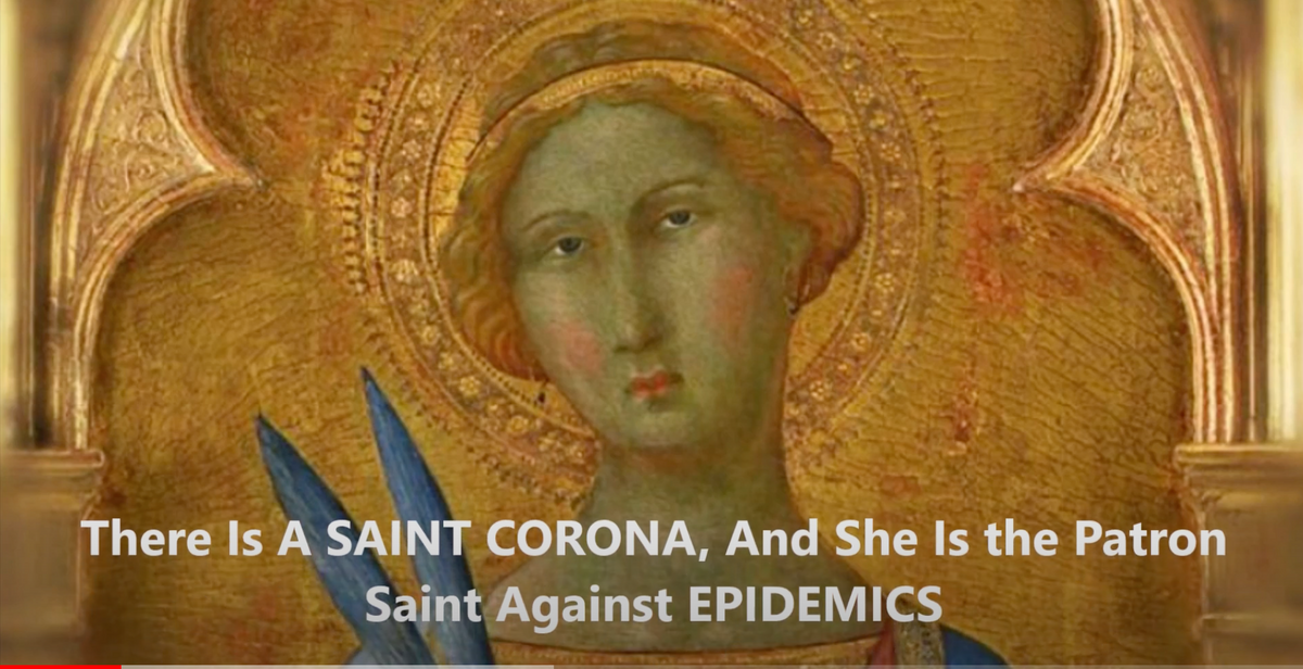 Who is saint Corona? – Spiritualsuppliesandcandles