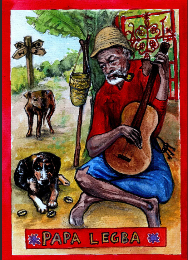 If you want to know about Papa Legba and who he is read this ...